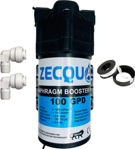 Zecqua RO WATER PURIFIER BOOSTER MOTOR 100 GPD Heavy Duty 100% Copper 1 ...