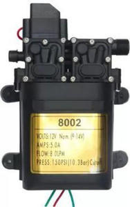 The Shoptron 12V 130PSI Double-Core Electric Sprayer Motor Water Pump ...