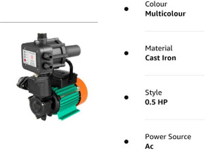 C R I Groups Automatic Pump Controller and 1 HP elsa CRI pumpset Combo ...