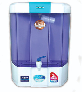 AQUA pearl Water purifier RO Copper filter 12ltrs water tanks 12 L RO ...