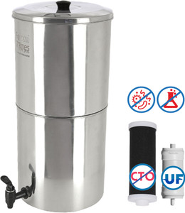 Ferrum Ultra Pure Water Filter Stainless Steel with American Engineered ...