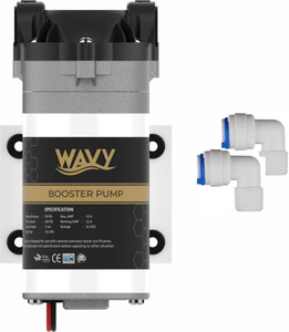 wavy Booster Pump 100 GPD with Connectors and Teflon Tape Suitable for ...