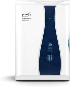 Pureit Classic G2 Mineral RO+MF 6 L RO + MF Water Purifier - Pureit ...