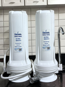 Ferrum Ultra Maxx+ Countertop Faucet Water Filter 4 Multi-stage ...