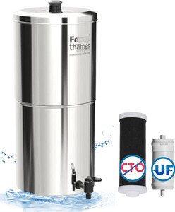 Ferrum Ultra Pure Water Filter Stainless Steel with Ultrafilter ...