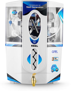 Keel Mini opel 12 L RO + UV + CU Guard + Alkaline Enhancer + Mineral ...