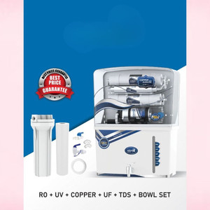 pureworld Aqua Prime UV-UF Filtration Set 15 L RO + UV + UF + Copper ...