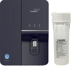 V-Guard Requpro High Recovery RO ,3X Water Saving 6.5 L RO + UV + UF ...