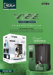 NILE VIBE 10 L RO + UV + UF + Minerals Water Purifier - NILE : Flipkart.com