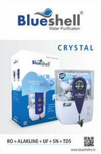 Blueshell Crystal Water Purifier 10 L RO + UF + TDS + ALK Water ...