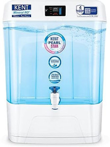 KENT PEARL STAR ZWW ROElegant Copper RO Water 8 L RO + UV + UF + Copper ...