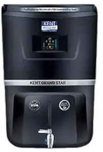 KENT GRAND PLUS BLACK 9 L RO + UF + UV + UV_LED + TDS Control Water ...