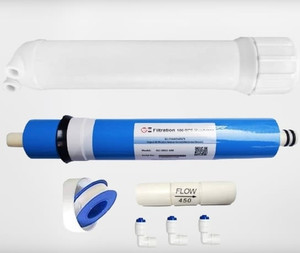GE FILTRATION Ge 100 GPD membrane with membrane housing 50000 L RO + UV ...