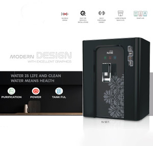 AQUA Fresh NINE Black Model With LED Display Premium Water Purifier 12 ...