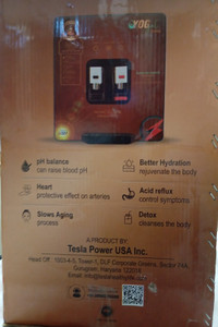 TESLA POWER USA YOGJAL SURYA 8 L RO + UV + UF + TDS + ALK + Copper ...