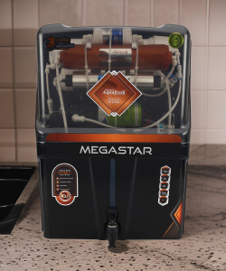 Kaveri AquaFresh Black Megastar Model With Copper Filter 12 L RO + UV ...