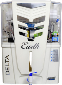 Earth Delta Model with TDS controller Technology 15 L RO + UV + UF ...