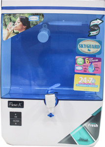 Skyguard 6 Stage Pure-X Ro+UV Water Purifier with Storage Tank 15 L RO ...