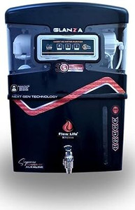 FlowLife RO system Black Glanza RO-1 10 L RO + UV + UF + TDS + Mineral ...