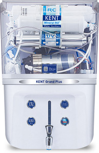 KENT Grand + 9 L RO + UV + UF + TDS Water Purifier Suitable for all ...