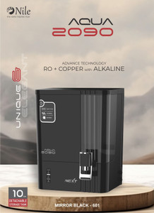 NILE aqua 2090 10 L RO + UV + CU Guard + Alkaline Enhancer + Mineral ...