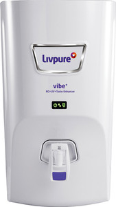 LIVPURE LIV-VIBE-PLUS 7 L RO + UV + TA Water Purifier - LIVPURE ...