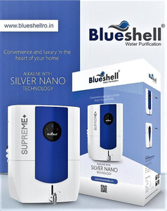 Blueshell Silver nano 10 L RO + UV + Alkaline Water Purifier ...
