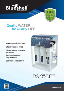 Blueshell Blueshell25 LPH 25 L RO + UV + TDS Water Purifier - Blueshell ...