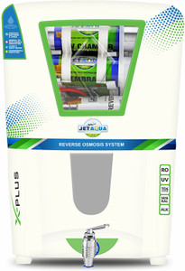 Jet Aqua X-PLUS White Alkaline 10 L RO + UV + UF + Minerals Water ...