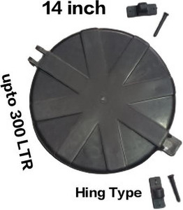 R K water Black Hing Type Water Tank Lid ( Dhakkan ) 500 L Water Tank ...