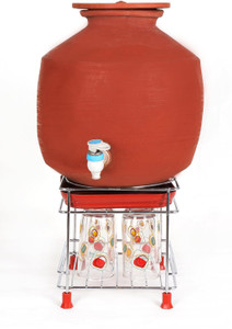 Orbix Matka Stand With Tray for Round Base Water Pot Can| Matki/Ghada ...