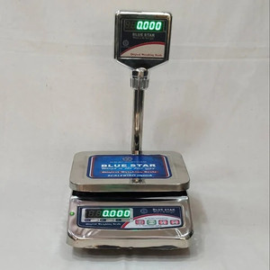 National Trading Company 30kg Blue Star SS Table Top Weighing Scale ...
