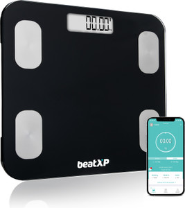 beatXP Smart Plus Weight Machine with 13 Body Parameters |Bluetooth App ...