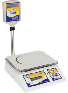 Microtech 30kg Weight Machine pole, 2g Accuracy,Metal Body,Platform ...