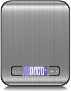 Qozent 10kg Stainless Steel Digital Scale Accurate Weighing Measure ...