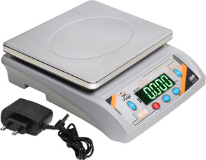GVC 30Kg Counter Rechargeable Weight Machine with Stainless Steel Top ...