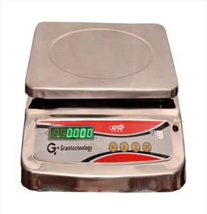 GRAMTECHNOLOGY GT Scale Capacity 50kg Steel Weight Machine for Shop ...