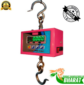 Shaan 75kg Hanging Weight Machine, 5g Accuracy, Metal body Weighing ...