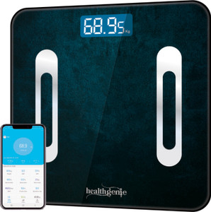Healthgenie Smart Bluetooth Weight Machine 18 Body Composition Sync ...