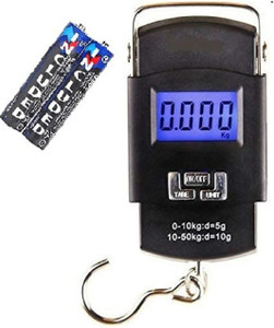 SHIVTRADRE Digital Hanging Weight Scale (10 g-50 Kg, Multicolour ...