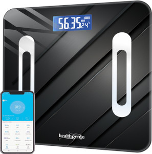 Healthgenie Smart BMI Weight Machine for Body Weight with 18 Body ...