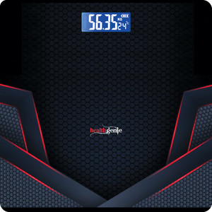 Healthgenie Digital Weight Machine Thick Tempered Glass LCD Display ...
