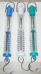 NEW VERMA SPRING BALANCE TUBULAR 500gm/5N (ACRYLIC) Weighing Scale ...