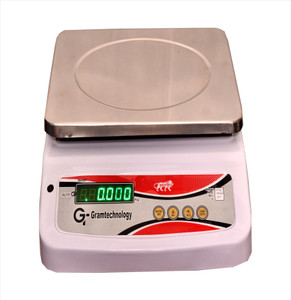 GRAMTECHNOLOGY GT Scale Capacity 50kg x 2g Digital Weight Machine Table ...