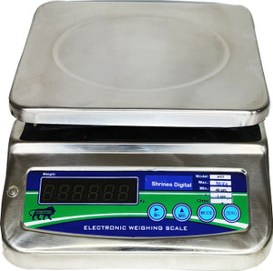 Shrines Digital Stainless Steel 30KG Weight Machine With Dual Display ...