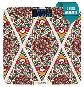 Lifelong Bloom LLWS54 Body Weighing Scale (Indian Cultural Series ...