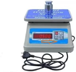 D-DEVOX SB ABS-SHYAM BABA COMPACT TABLE TOP 30 KG RECHARGABLE Weighing ...