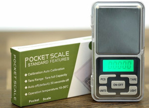 BALRAMA 0.1gram-500gram Digital Pocket Scale MH-500 LCD Display with ...