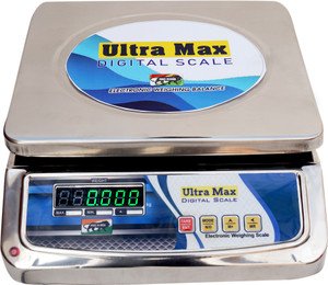ULTRA MAX Steel Body Digital Weight Machine With Front & Back Display ...