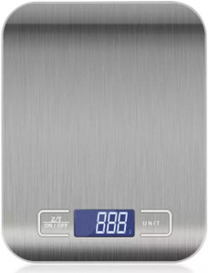 Qozent Kitchen Weighing Scale with Tare Function 10 kg Digital Weighing ...